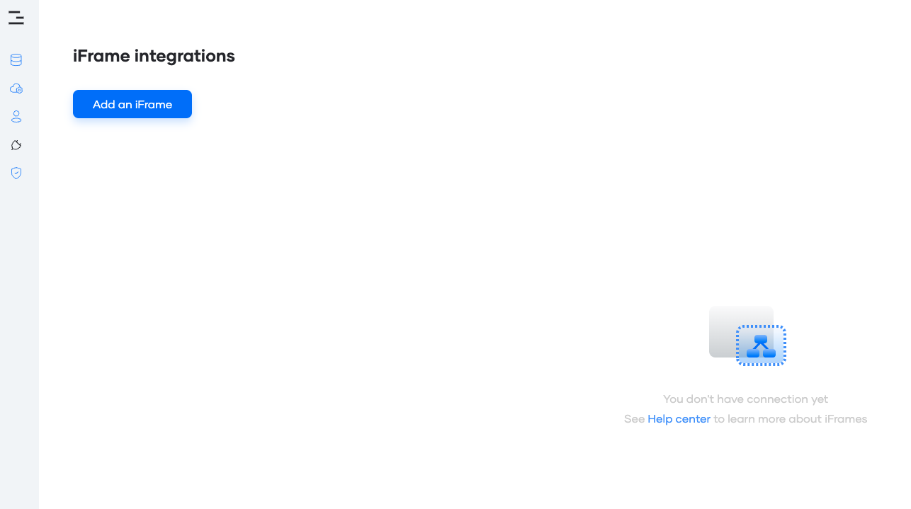Sharing projects using iFrame – SqlDBM