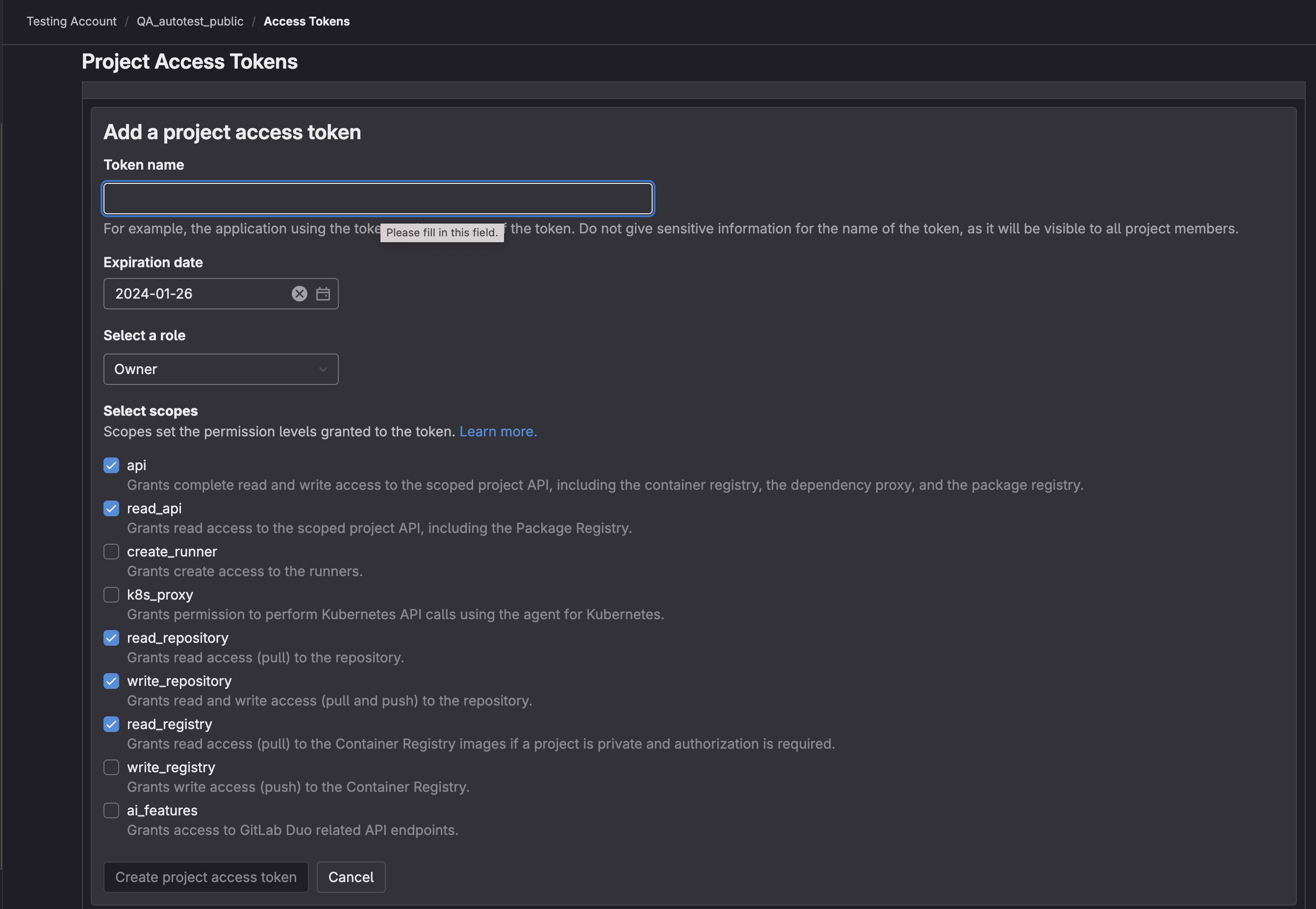 Git Integration - GitLab – SqlDBM
