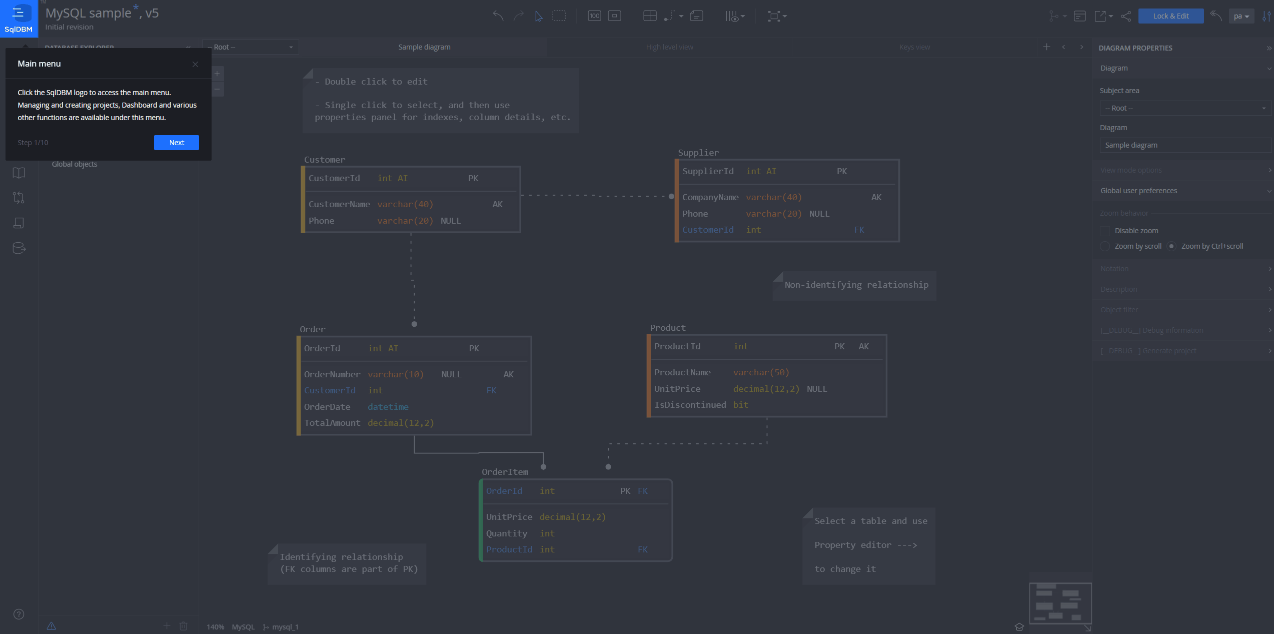 Getting Started – SqlDBM