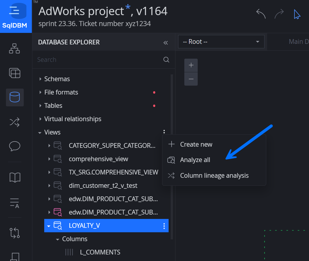 Database Views – SqlDBM
